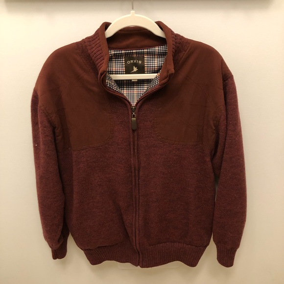 Orvis | Jackets & Coats | Orvis Ultimate Foul Weather Wool Sweater ...